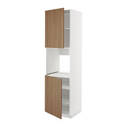 METOD 2 ukse/riiulitega kõrge kapp | IKEA Eesti