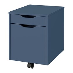 ALEX drawer unit black-blue | IKEA Lietuva