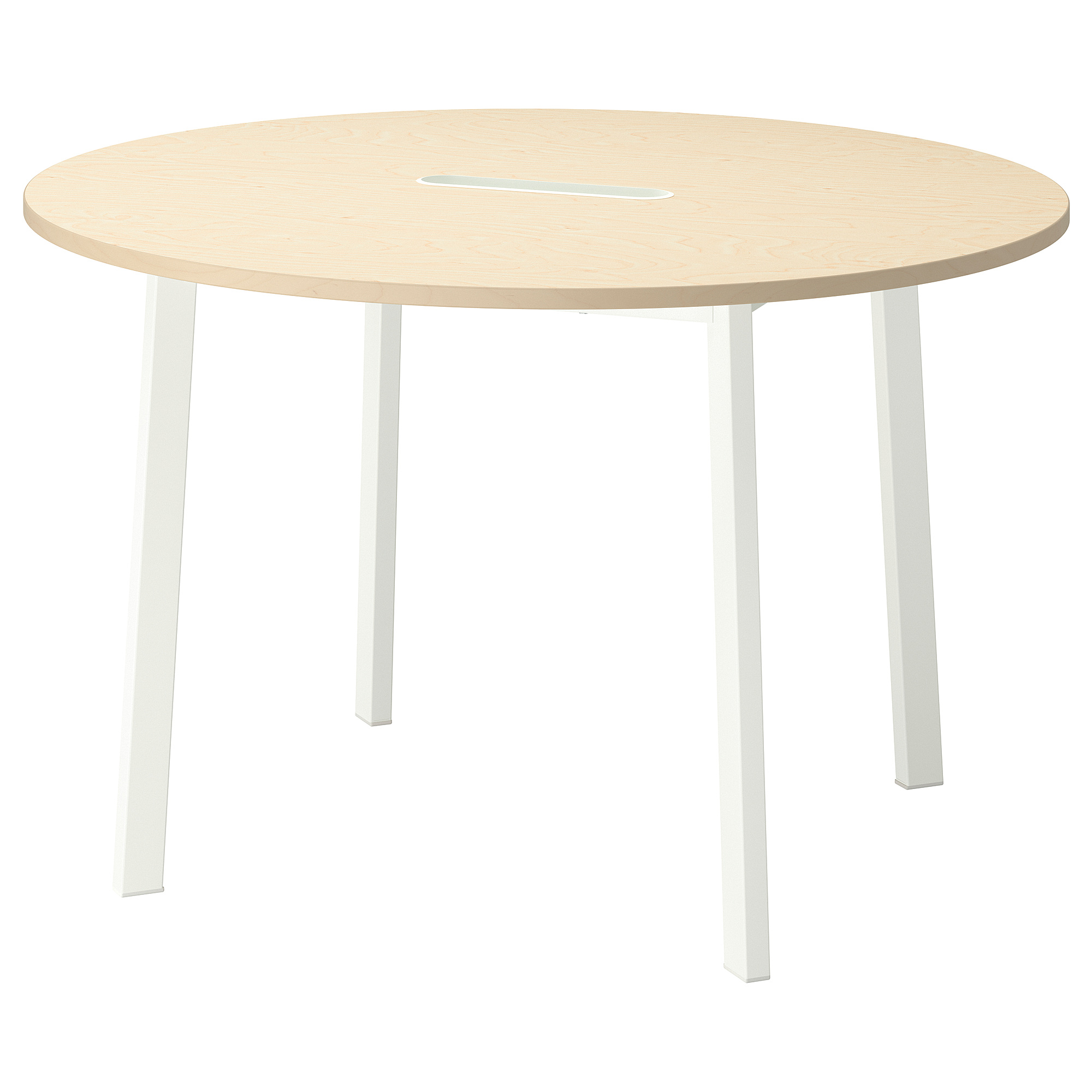 MITTZON table top round/birch veneer 120 cm | IKEA Eesti