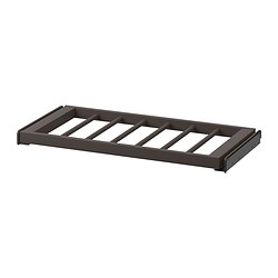 KOMPLEMENT pull-out trouser hanger dark grey | IKEA Eesti