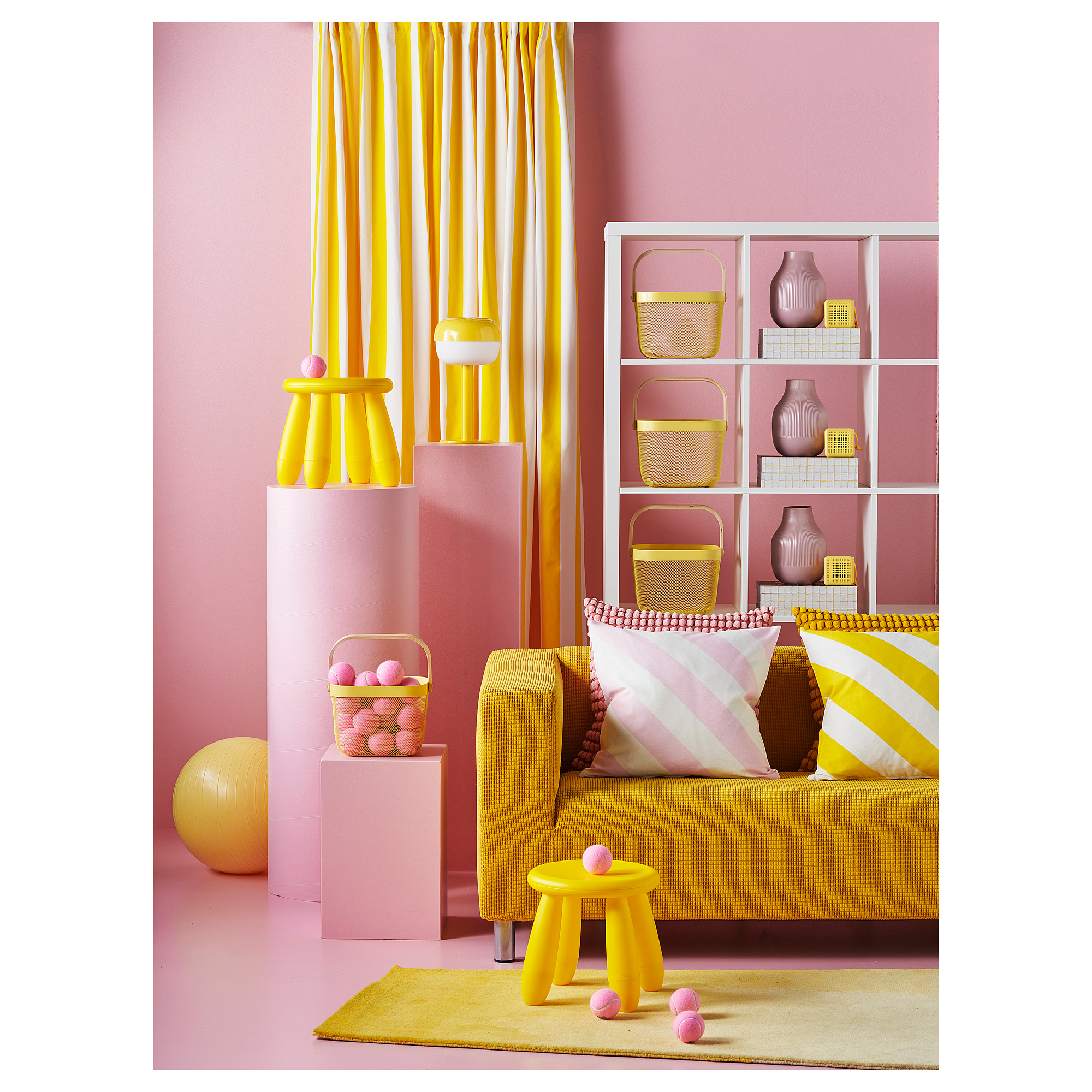 KLIPPAN 2-kohaline diivan Vansbro kollane | IKEA Eesti