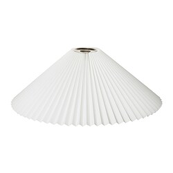 KUDDLAVA pendant lamp shade pleated white | IKEA Eesti