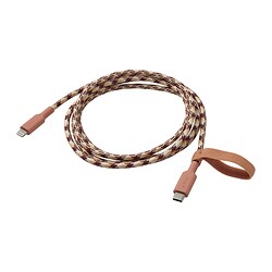 LILLHULT USB-C to lightning pink/beige | IKEA Eesti
