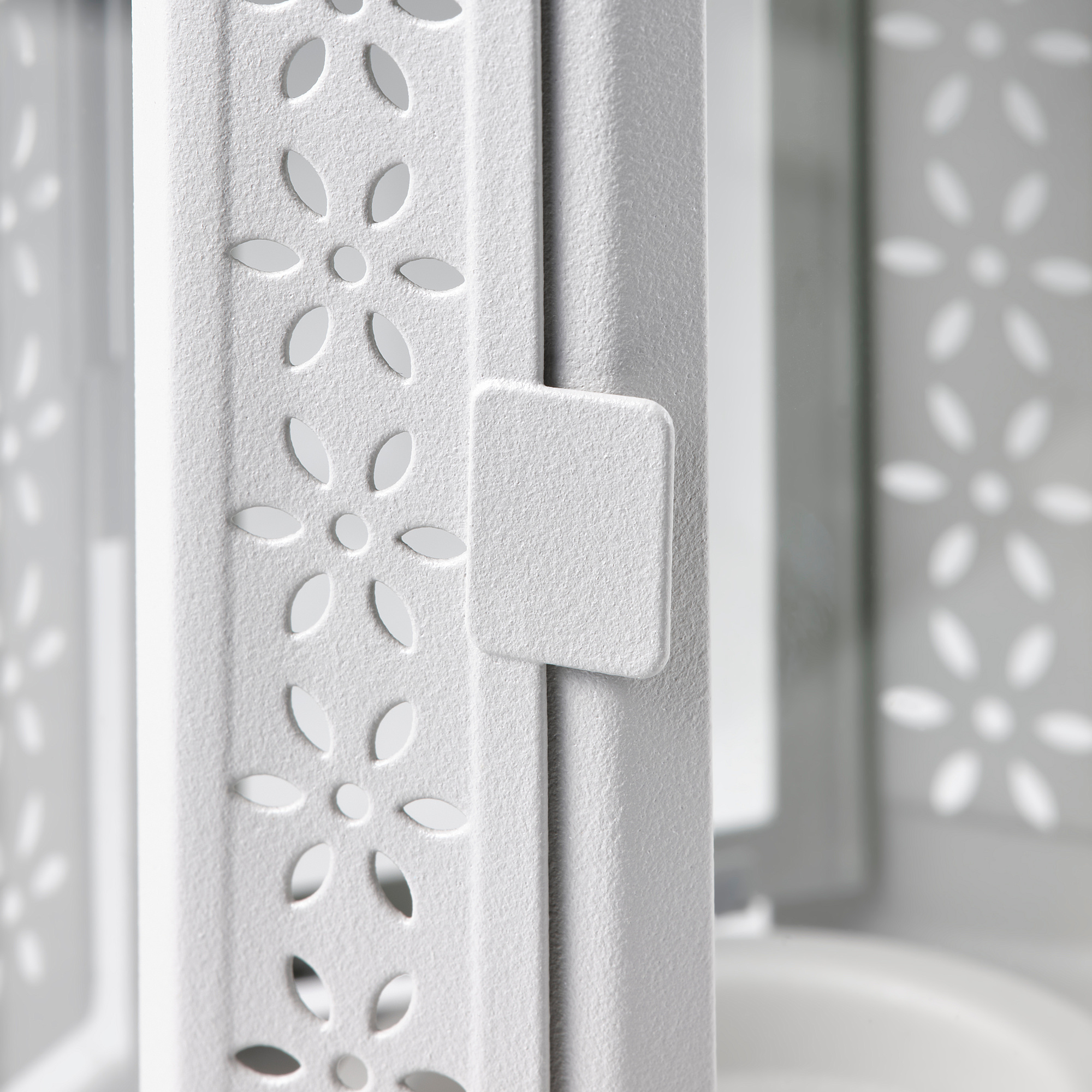 ENRUM lantern for tealight, in/outdoor grey 10x22 cm | IKEA Latvija