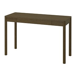 TONSTAD rašomasis stalas ruda beicuotas ąžuolo lukštas | IKEA Lietuva