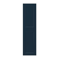 GRIMO door with hinges dark blue 49.5x194.6 cm | IKEA Latvija