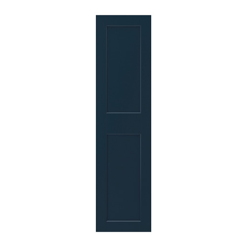 GRIMO door with hinges dark blue 49.5x194.6 cm | IKEA Latvija