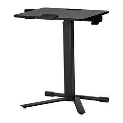 MITTZON laptop table with castors black | IKEA Eesti