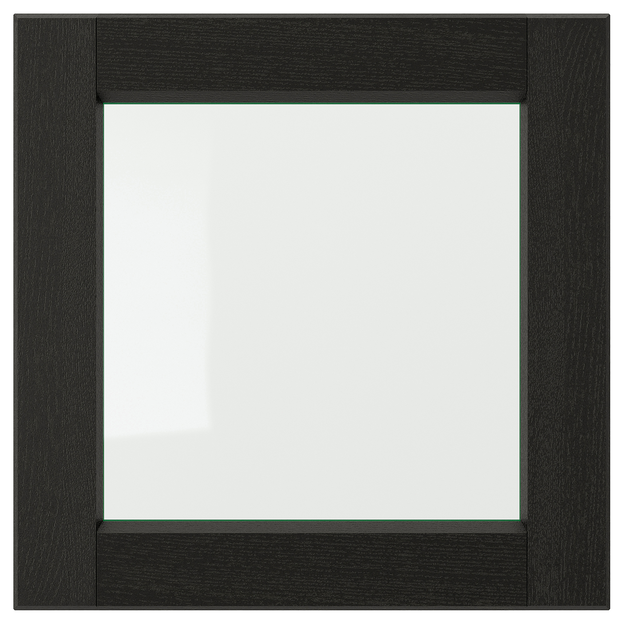LERHYTTAN стеклянная дверь черная морилка 40x40 см | IKEA Eesti
