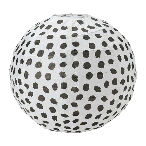 REGOLIT pendant lamp shade black-white 45 cm | IKEA Eesti