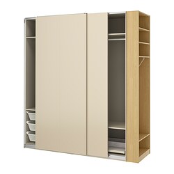 PAX/HASVIK liugustega riidekapp | IKEA Eesti