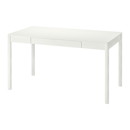 TONSTAD desk off-white 140x75 cm | IKEA Latvija