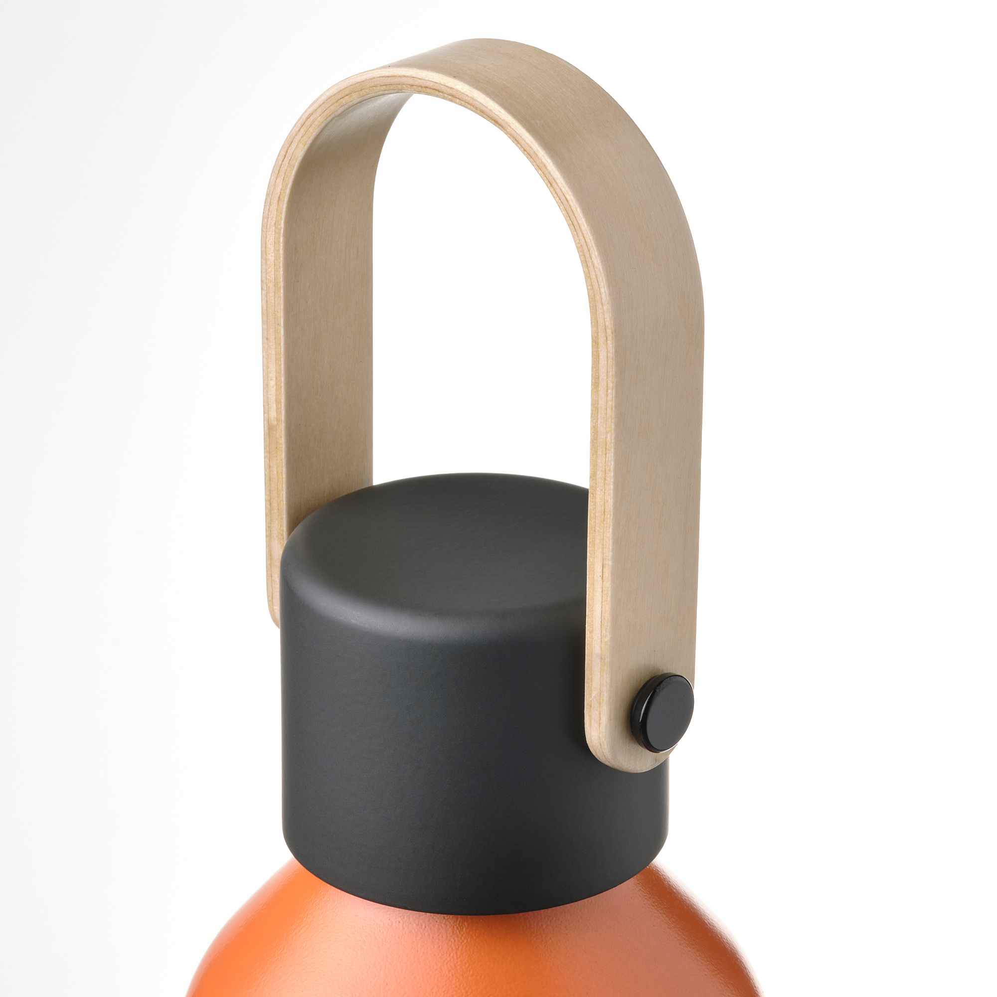 BASTUA water bottle stainless steel stripe pattern/green 0.7 l | IKEA Eesti