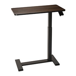 BOLLSIDAN laptop stand walnut effect/black | IKEA Latvija