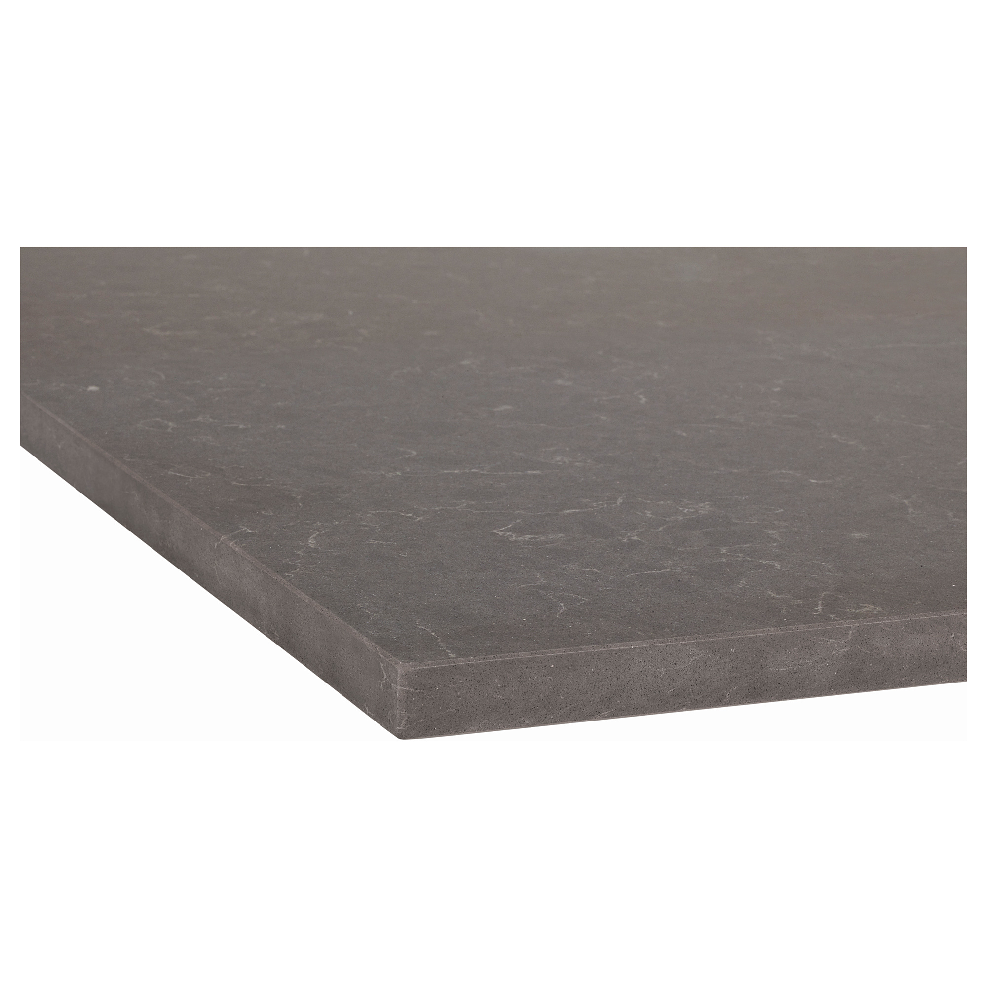 KASKER custom made worktop matt dark grey/marble effect quartz 1 m²x3.0 ...