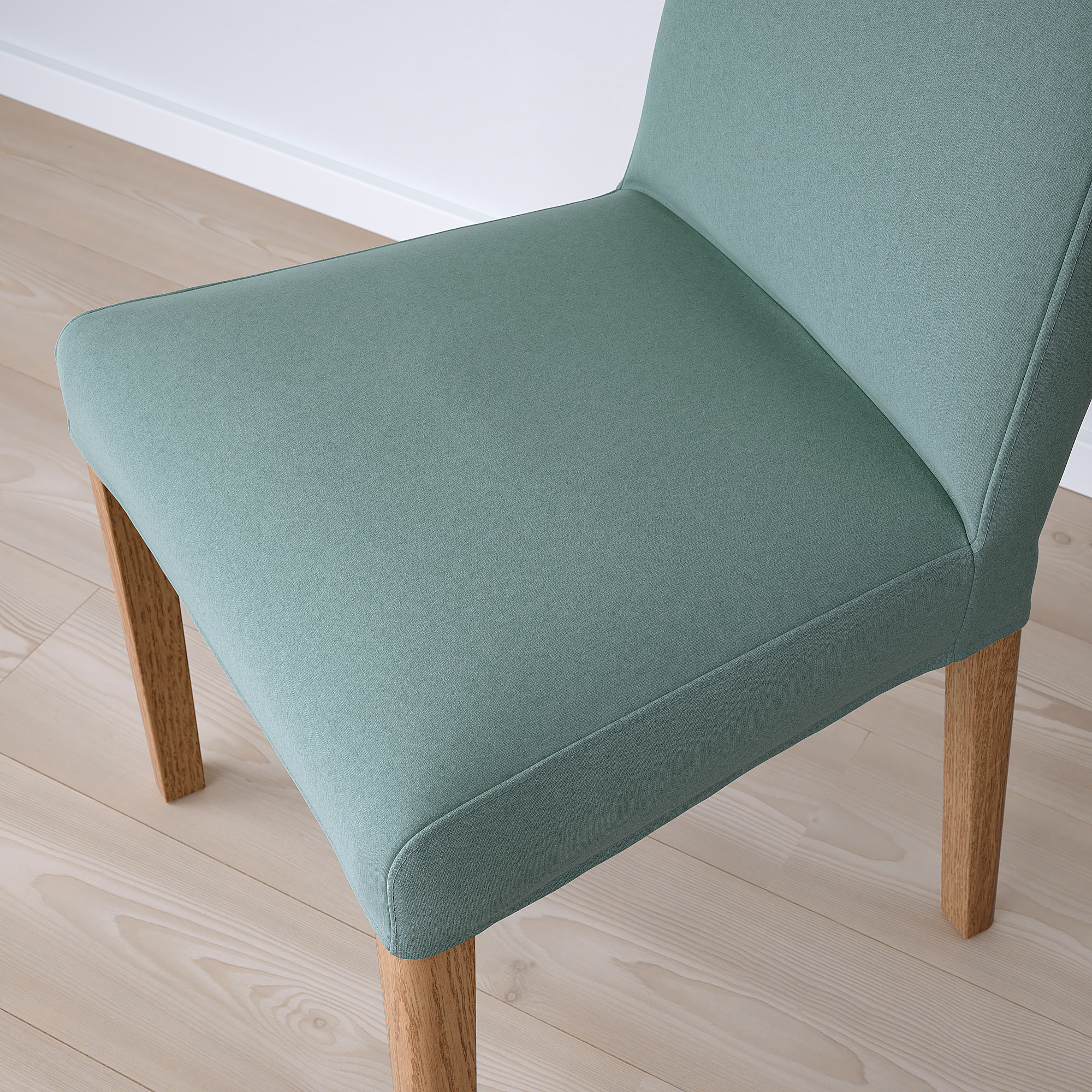 BERGMUND chair oak effect/Ljungen light green | IKEA Eesti