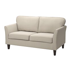 EKHOLMA 2-seat sofa Hakebo beige | IKEA Lietuva