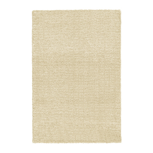 LANGSTED rug, low pile beige 60x90 cm | IKEA Latvija