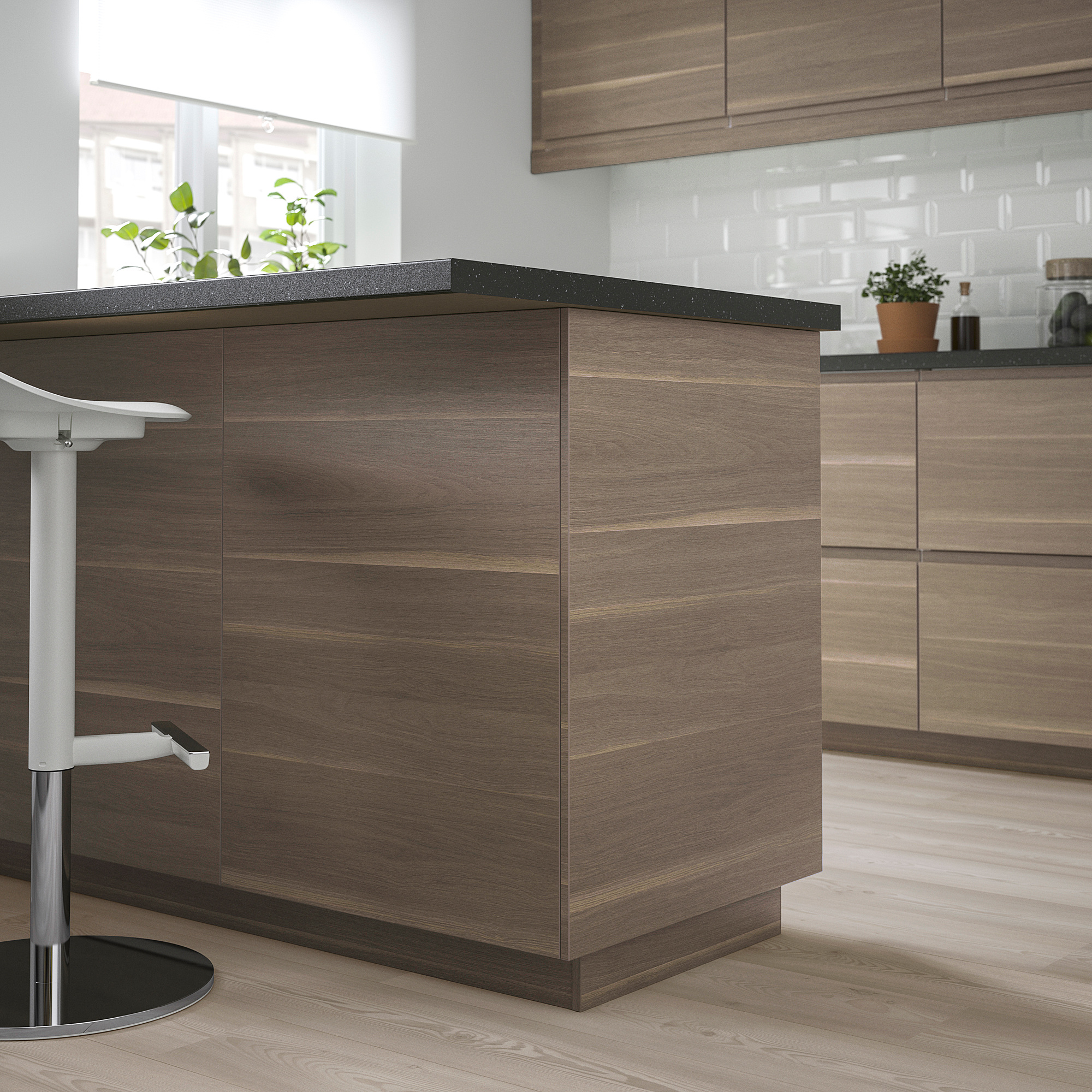 VOXTORP cover panel walnut effect 39x106 cm | IKEA Lietuva