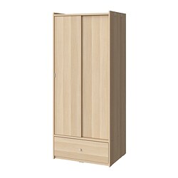 BRUKSVARA lükandustega riidekapp tamm | IKEA Eesti