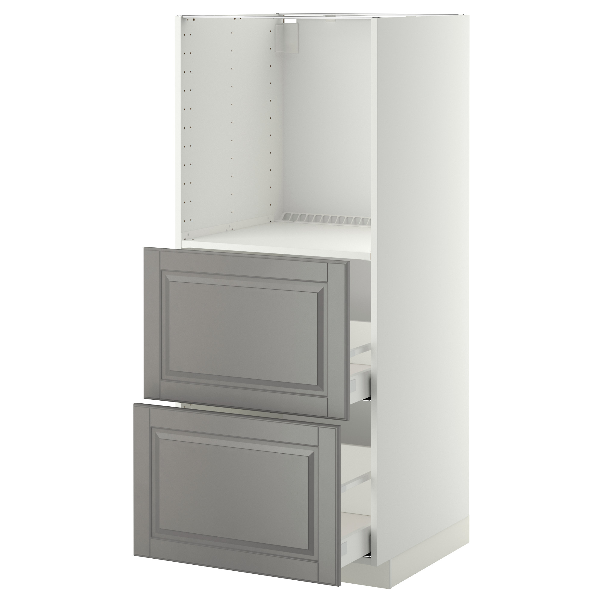 METOD/MAXIMERA высокий шкаф с 2 ящиками д/духовки 60x60x140 cm | IKEA ...