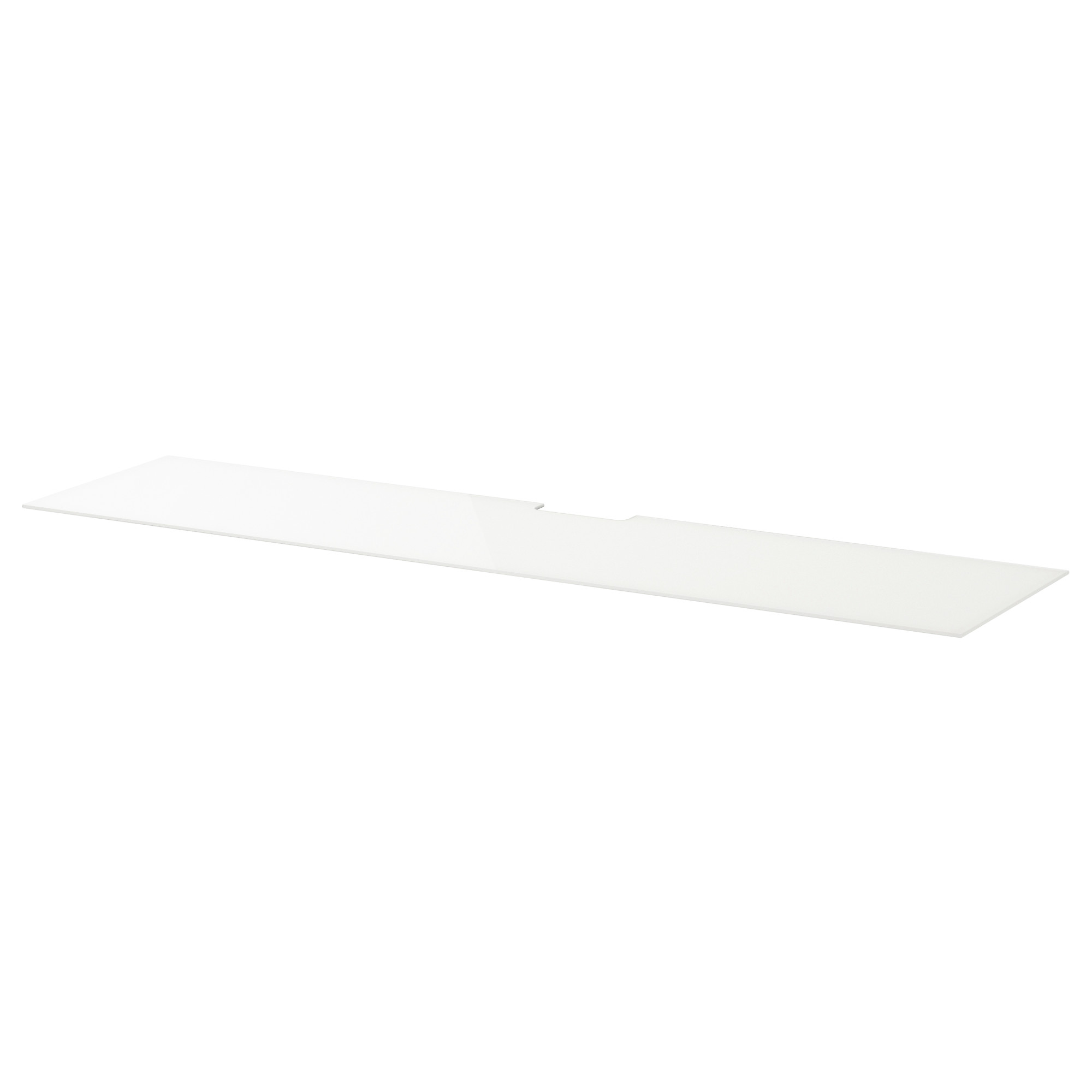 BESTÅ top panel for TV glass white 180x40 cm | IKEA Latvija