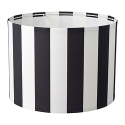 RINGSTA lamp shade black/white | IKEA Eesti