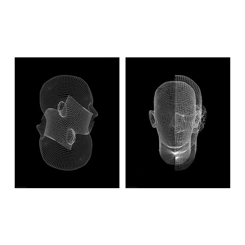 BILD poster 3D scanning 40x50 cm | IKEA Eesti