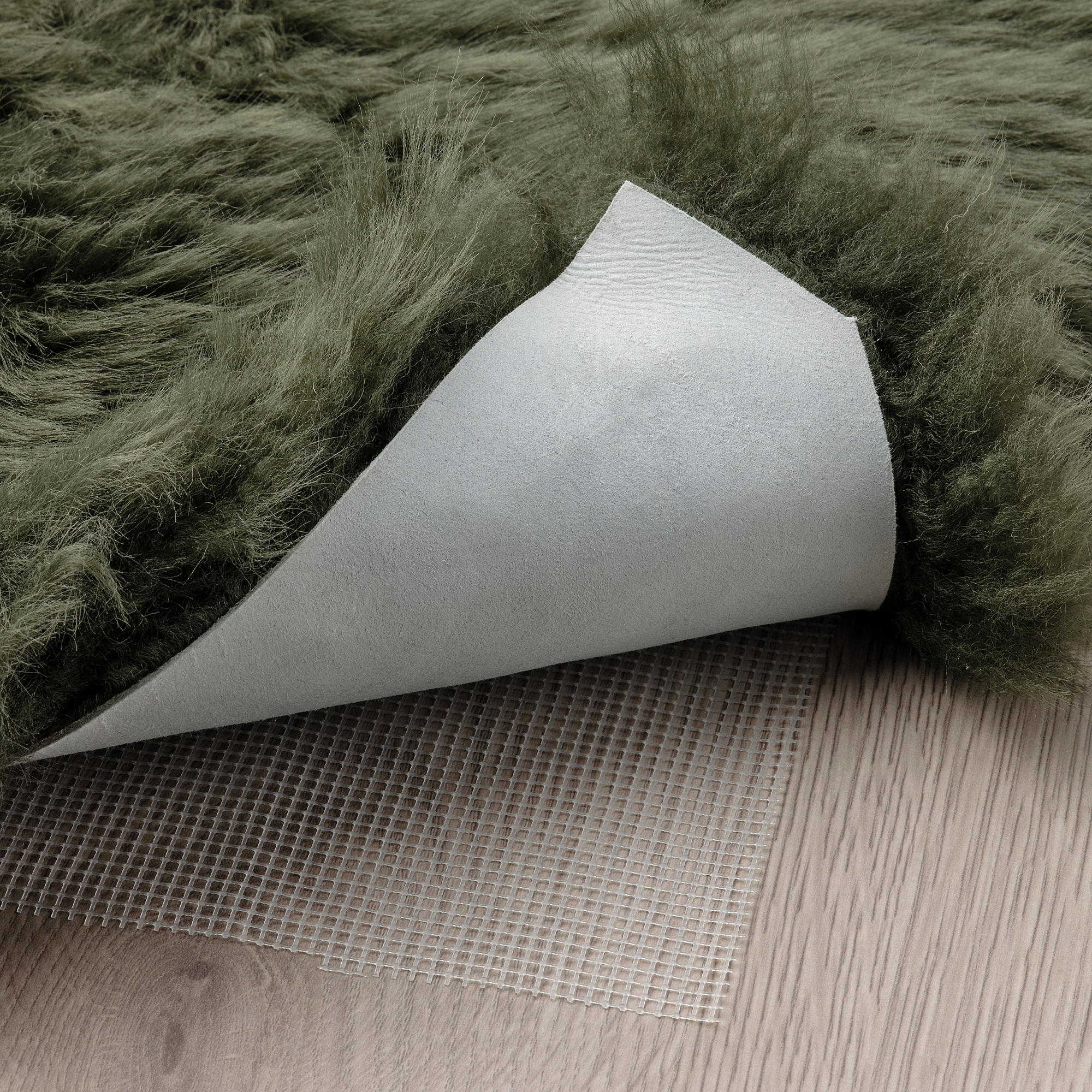 ULLERSLEV sheepskin dark green 85 cm | IKEA Latvija