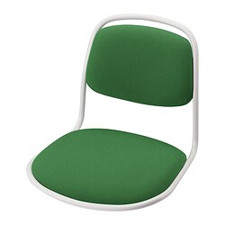 ÖRFJÄLL seat shell white/Vissle green | IKEA Lietuva