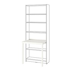 BILLY desk white 76x60 cm | IKEA Latvija