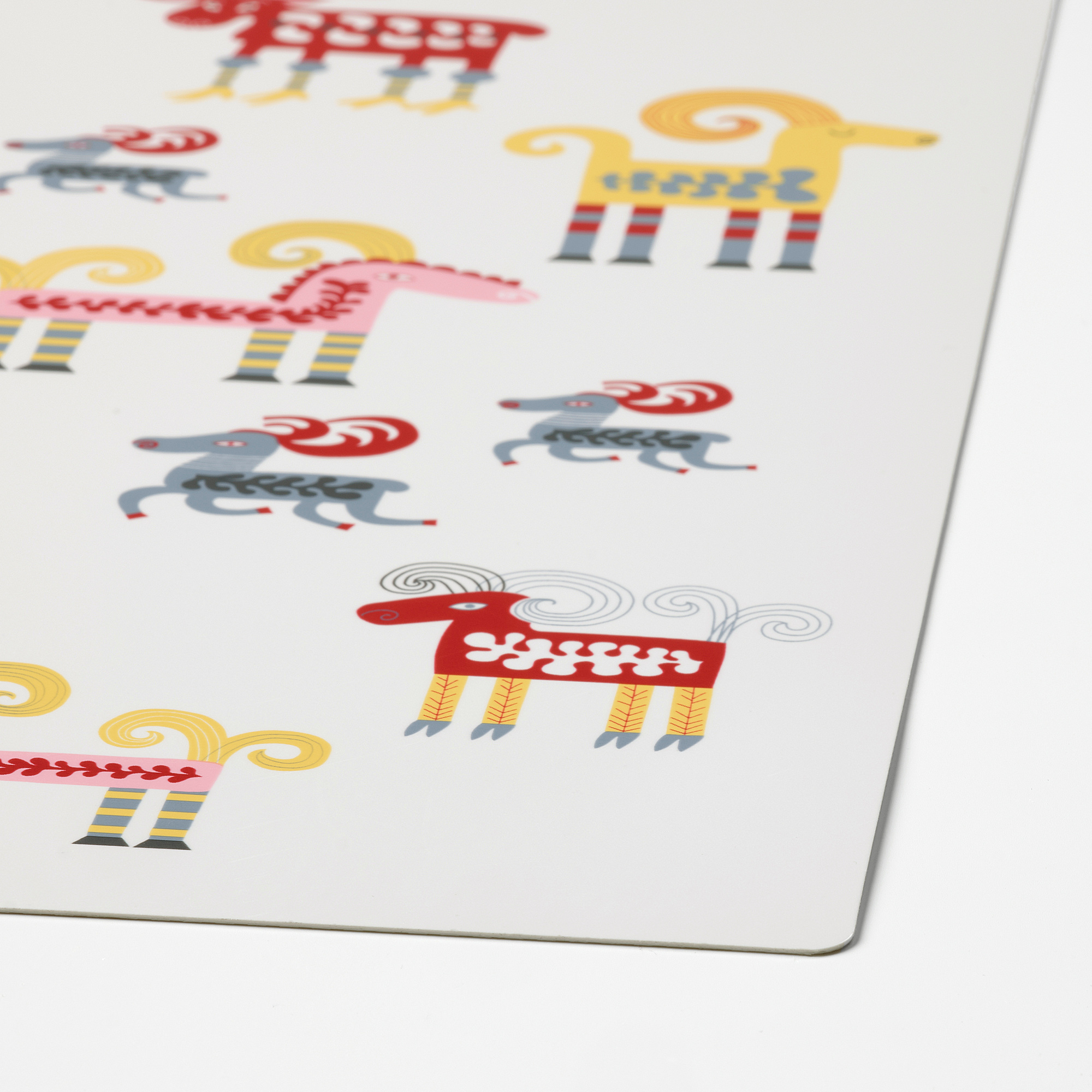 VINTERFINT place mat animal pattern multicolour 45x35 cm | IKEA Eesti