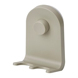 ÖBONÄS triple hook with suction cup grey-beige | IKEA Eesti