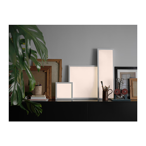 FLOALT LED light panel dimmable/white spectrum 60x60 cm | IKEA Latvija