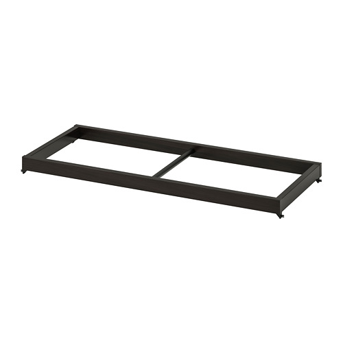 KOMPLEMENT clothes rail black-brown 71.1x33.3x3.5 cm | IKEA Lietuva
