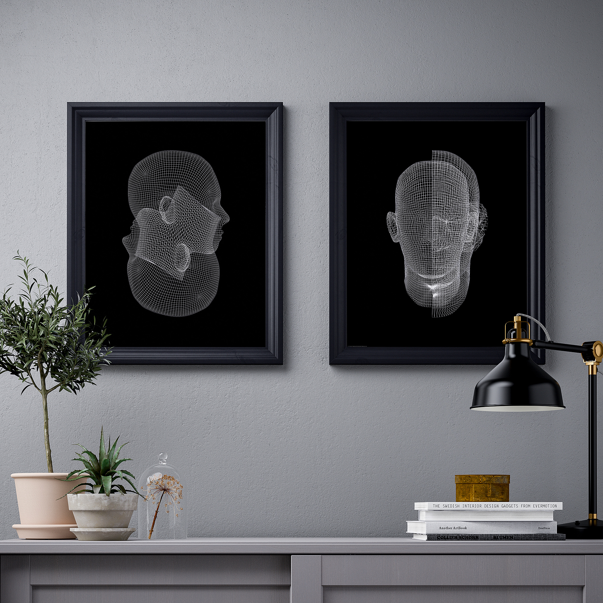 BILD poster 3D scanning 40x50 cm | IKEA Eesti