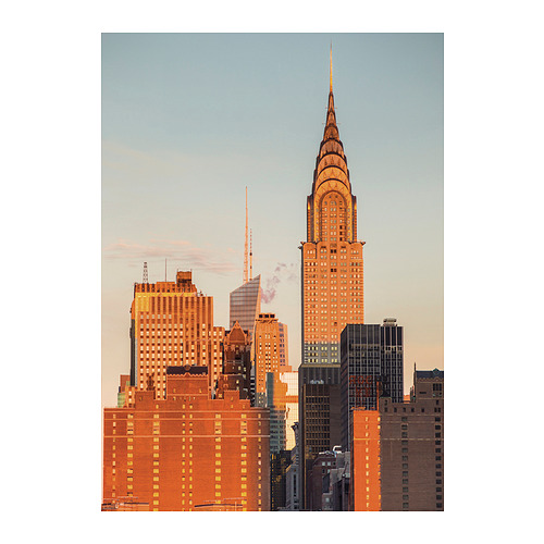 BILD poster sunny buildings 50x70 cm | IKEA Eesti