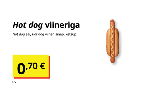 Swedish Bistro menu | IKEA Eesti