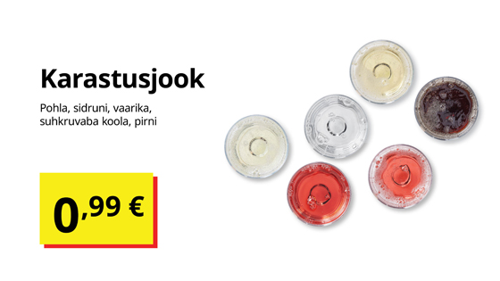 Swedish Bistro menu | IKEA Eesti