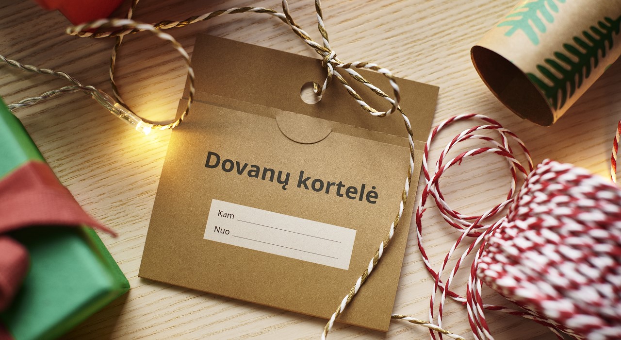 Dovanų kortelė verslui